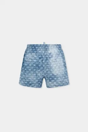 Dsquared2 Monogram Midi Swim Boxer