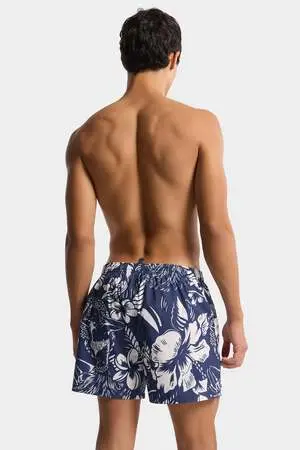 Dsquared2 Dancing Flowers Midi Swim Boxer