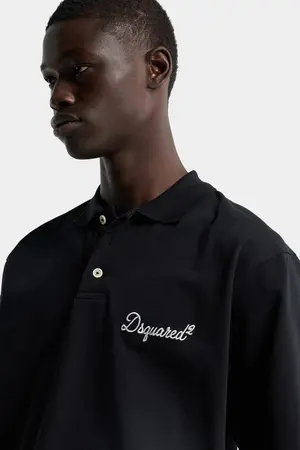 Dsquared2 Signature Polo Shirt - Black