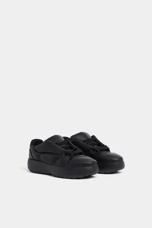 Dsquared2 Icon New Generation Puffer Sneakers - Black