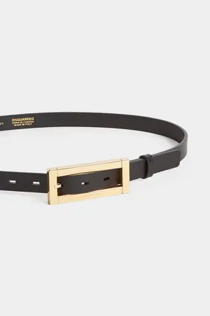Dsquared2 Slim Rectangular Buckle Belt