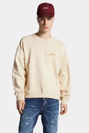 Dsquared2 Relaxed Fit Heritage Crewneck