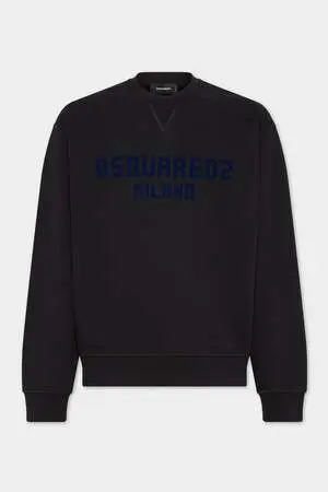 Dsquared2 Just Right Fit Milano Crewneck - Black