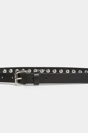 Dsquared2 Allover Studs Leather Belt