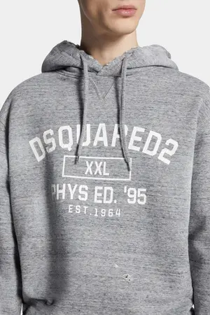 Dsquared2 Distressed Phys Ed Hoodie