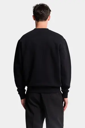 Dsquared2 Milano Cool Fit Crewneck Sweatshirt - Black