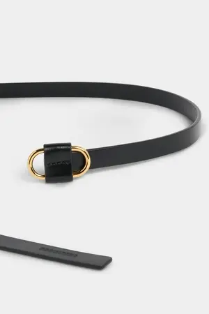 Dsquared2 Belt With Oval Buckle - Black