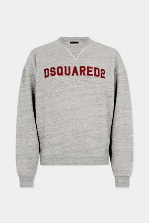 Dsquared2 College Logo Crewneck Sweatshirt - Grey