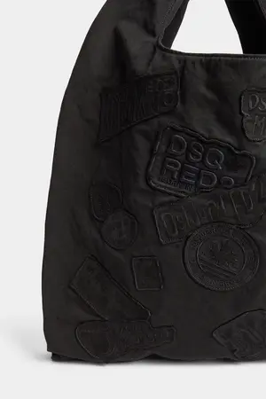 Dsquared2 X Magliano Collaboration Hobo Bag With Appliqué Details