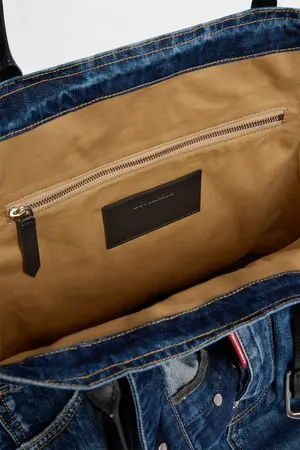Dsquared2 Twin Shopping Bag - Blue