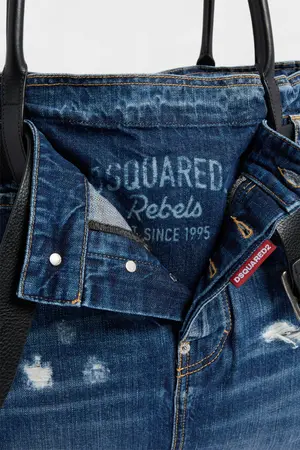 Dsquared2 Twin Shopping Bag - Blue