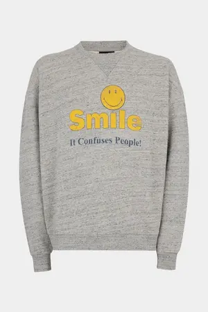 Dsquared2 Smiley X Crewneck Sweatshirt - Grey