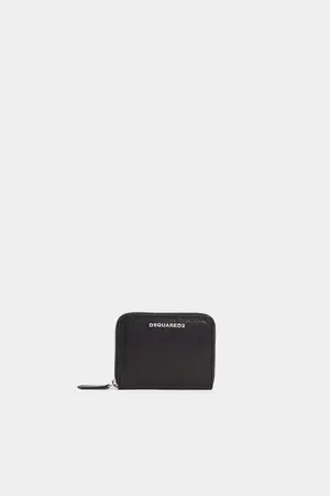 Dsquared2 Twin Zip Wallet - Black