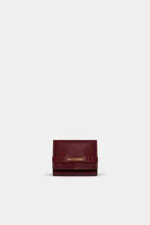 Dsquared2 Twin Trifold Wallet - Red