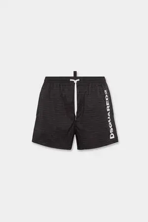 Dsquared2 Logo Swim Boxer - Black