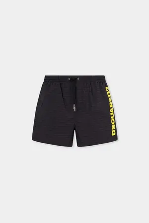 Dsquared2 Logo Swim Boxer Shorts - Black