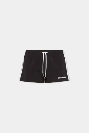 Dsquared2 Logo Midi Swim Boxer - Black