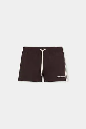 Dsquared2 Logo Trim Swim Boxer Shorts