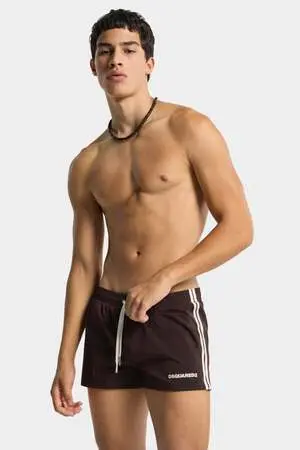 Dsquared2 Logo Trim Swim Boxer Shorts