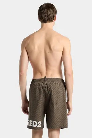 Dsquared2 Swim Boxer - Green