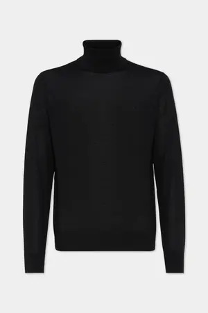 Dsquared2 Pure Virgin Wool Turtleneck Pullover