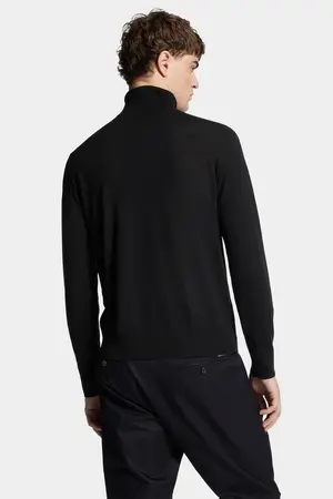 Dsquared2 Pure Virgin Wool Turtleneck Pullover