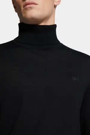 Dsquared2 Pure Virgin Wool Turtleneck Pullover