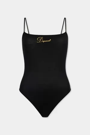 Dsquared2 Signature Logo Bodysuit - Black