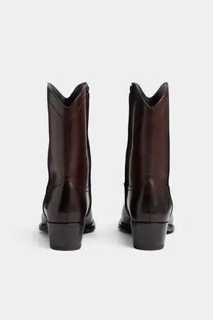 Dsquared2 City Nights Cowboy Boots - Brown