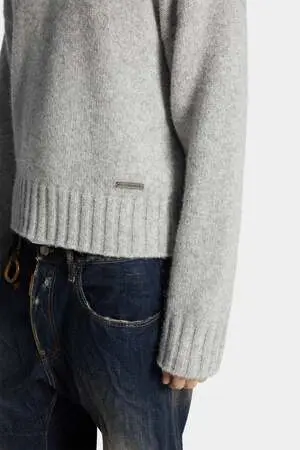 Dsquared2 Chunky Trim Knit Sweater