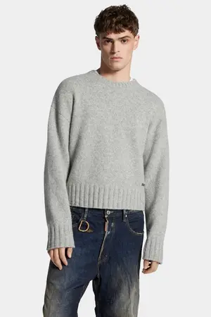 Dsquared2 Chunky Trim Knit Sweater