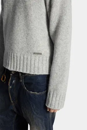 Dsquared2 Chunky Trim Knit Sweater