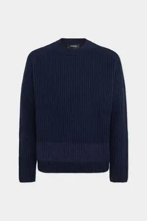 Dsquared2 Chunky Knit Sweater - Blue