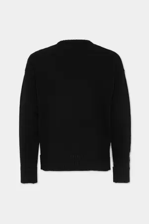 Dsquared2 Fake Stitch Knit Sweater
