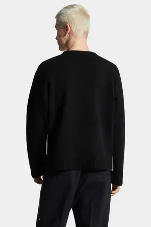 Dsquared2 Fake Stitch Knit Sweater