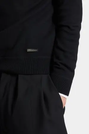 Dsquared2 Knit V-insert Sweater
