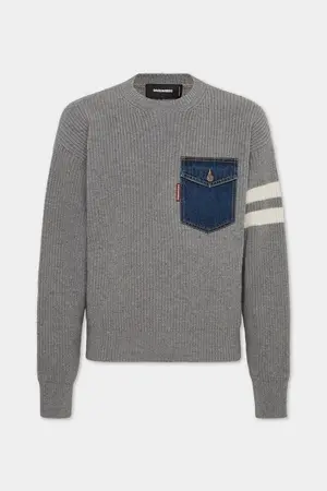 Dsquared2 Denim Mix Pullover