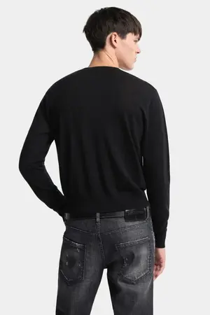 Dsquared2 Upside Down Pullover - Black