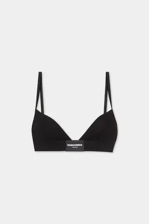 Dsquared2 Heritage Triangle Bra - Black