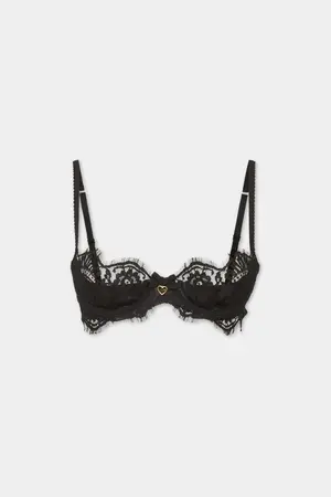 Dsquared2 Nights Padded Balconette Bra - Black