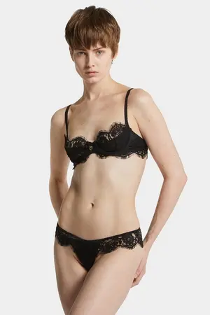 Dsquared2 Nights Padded Balconette Bra - Black