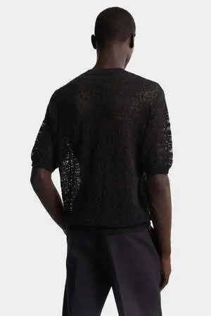 Dsquared2 Openwork Knit T-shirt