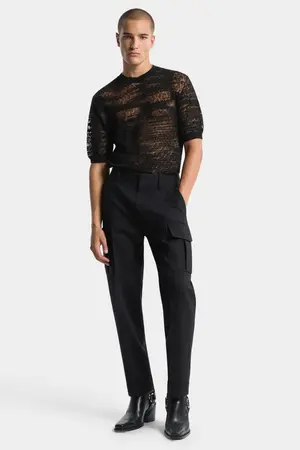 Dsquared2 Openwork Knit T-shirt