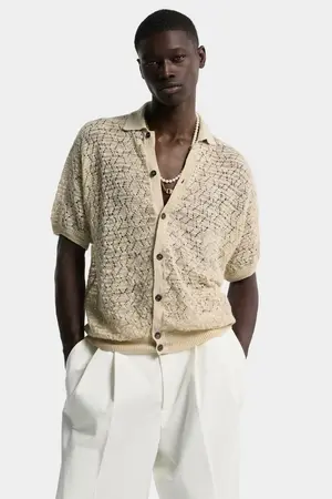 Dsquared2 Openwork Knit Cardigan