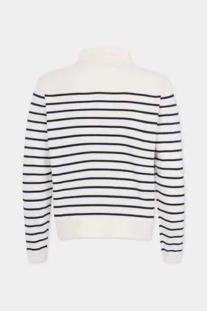 Dsquared2 Striped Long Sleeves Polo