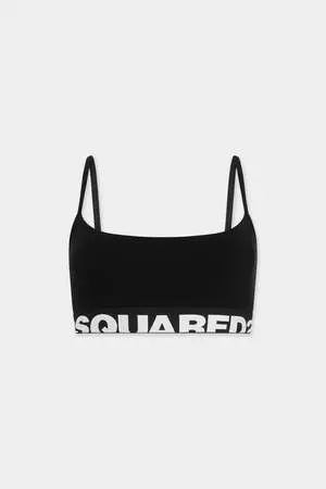 Dsquared2 Logo Sport Bra - Black