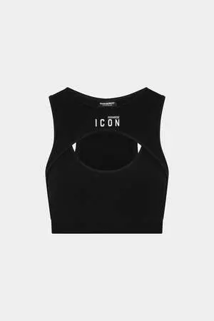 Dsquared2 Icon Sport Bra - Black