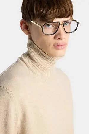 Dsquared2 Signature Turtleneck Pullover - Beige