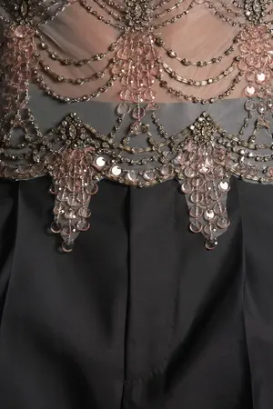 Dsquared2 Embellished Tulle Tank Top