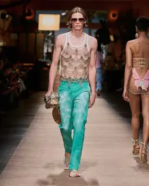 Dsquared2 Embellished Tulle Tank Top